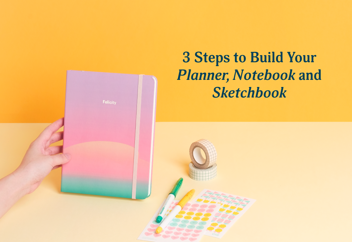 3 Steps to Personalise Your Planner, Notebook and Sketchbook – Mossery ...