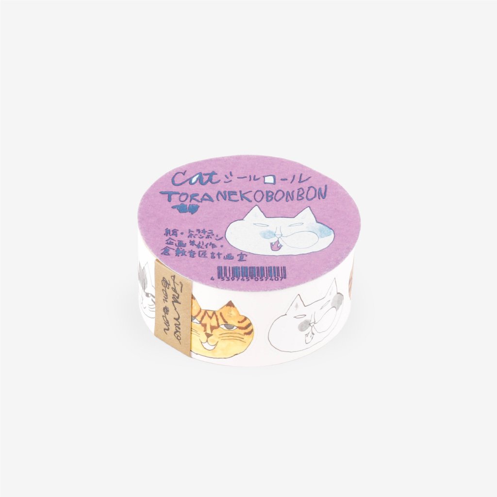 Classiky x Toranekobonbon Sticker Roll - Cat 30mm – Mossery Malaysia